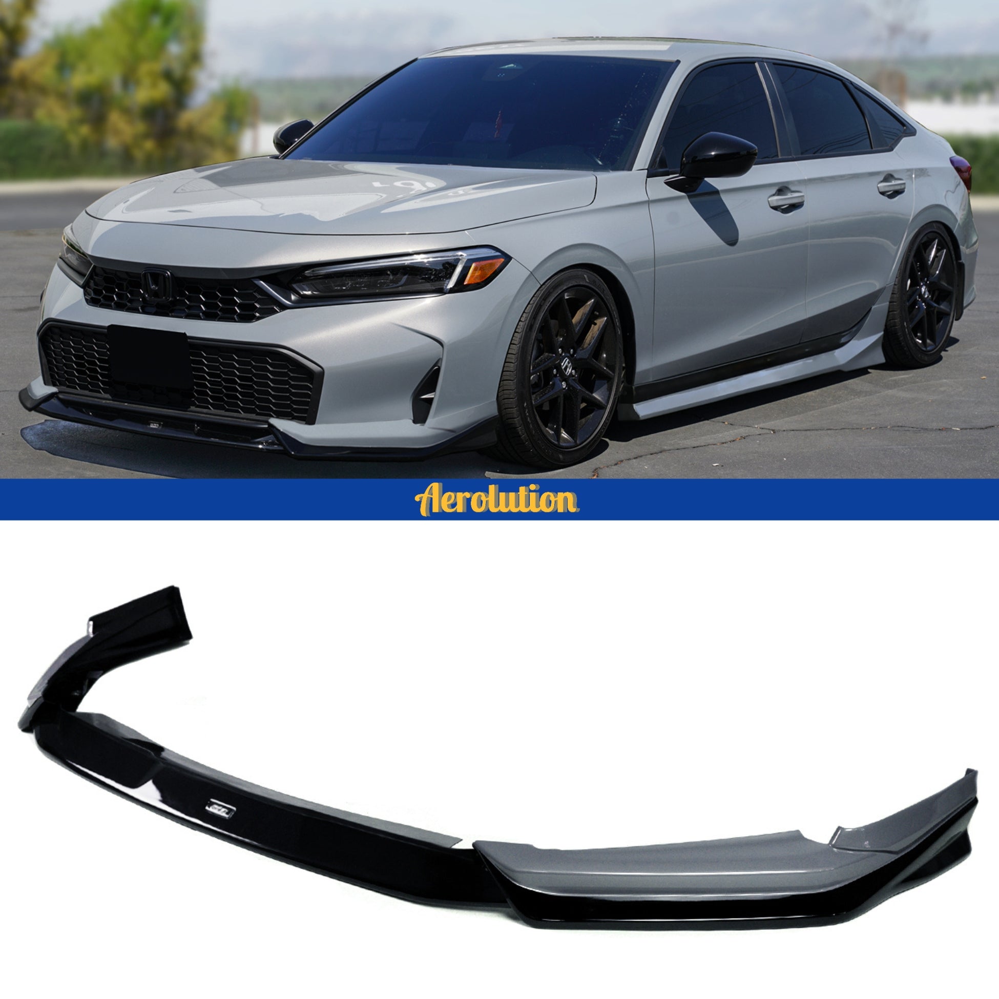 2025+ 11th Gen Honda Civic GF Bodykit Front Lip - AeroLution ...