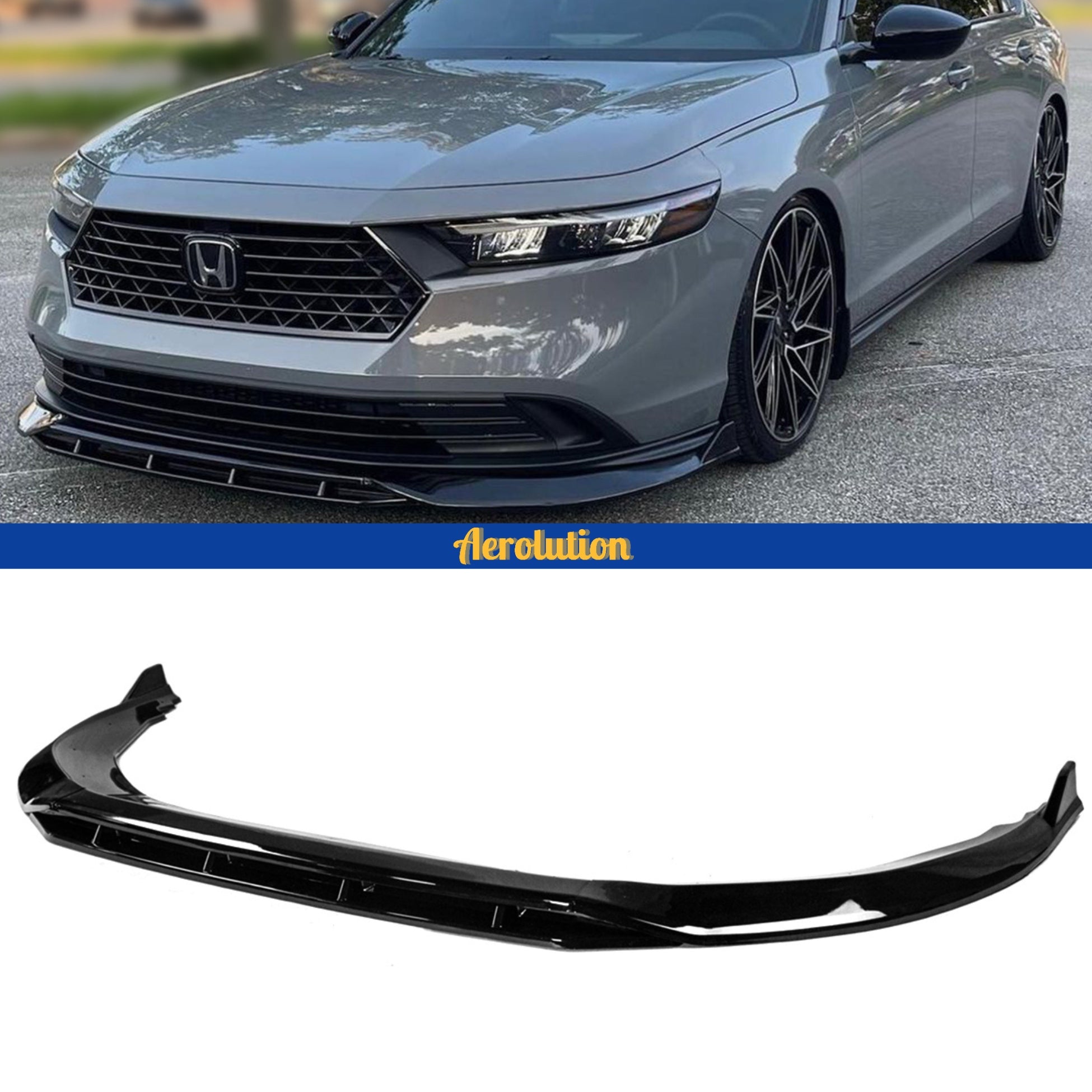 2023-2024 Honda Accord Front Lip JDM Double Deck – Aerolution Motorsports