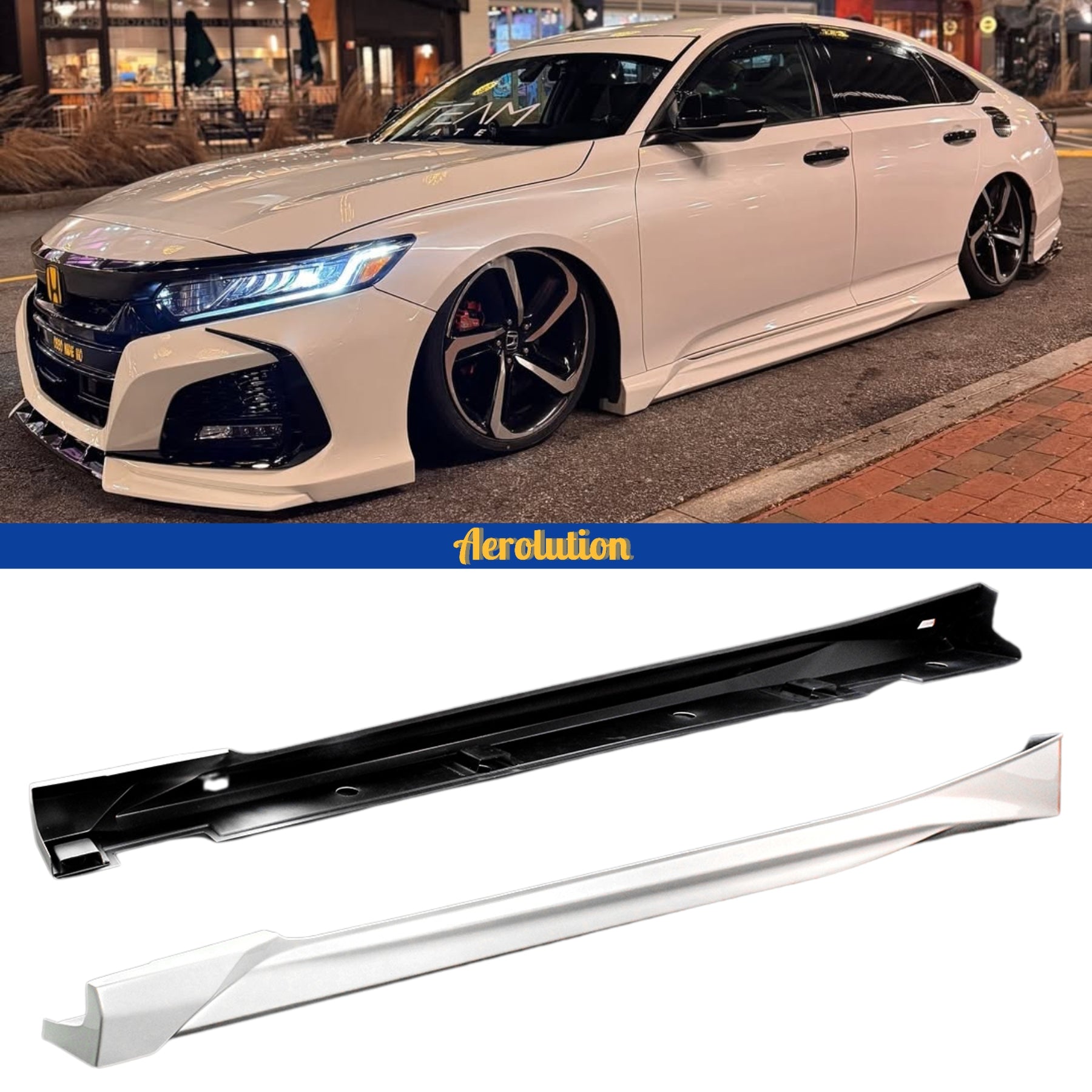 2018-2022 10th Gen Honda Accord ACR Side Skirt – Aerolution Motorsports