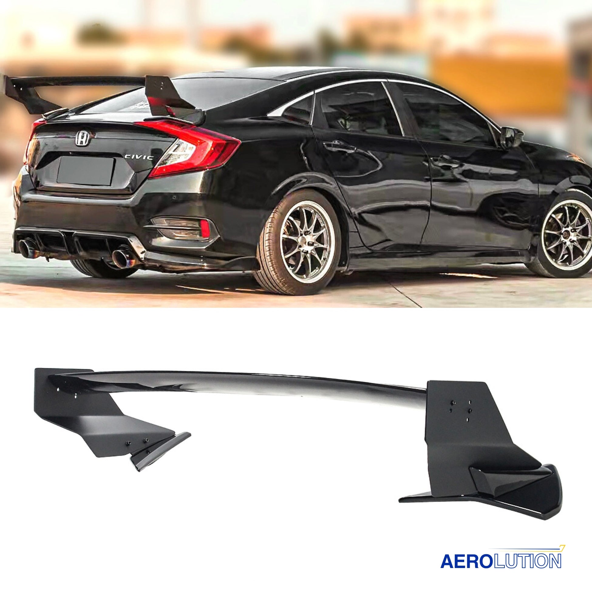 Aerolution Mugen Style Wing [CIVIC 2016-2021] – Aerolution Motorsports