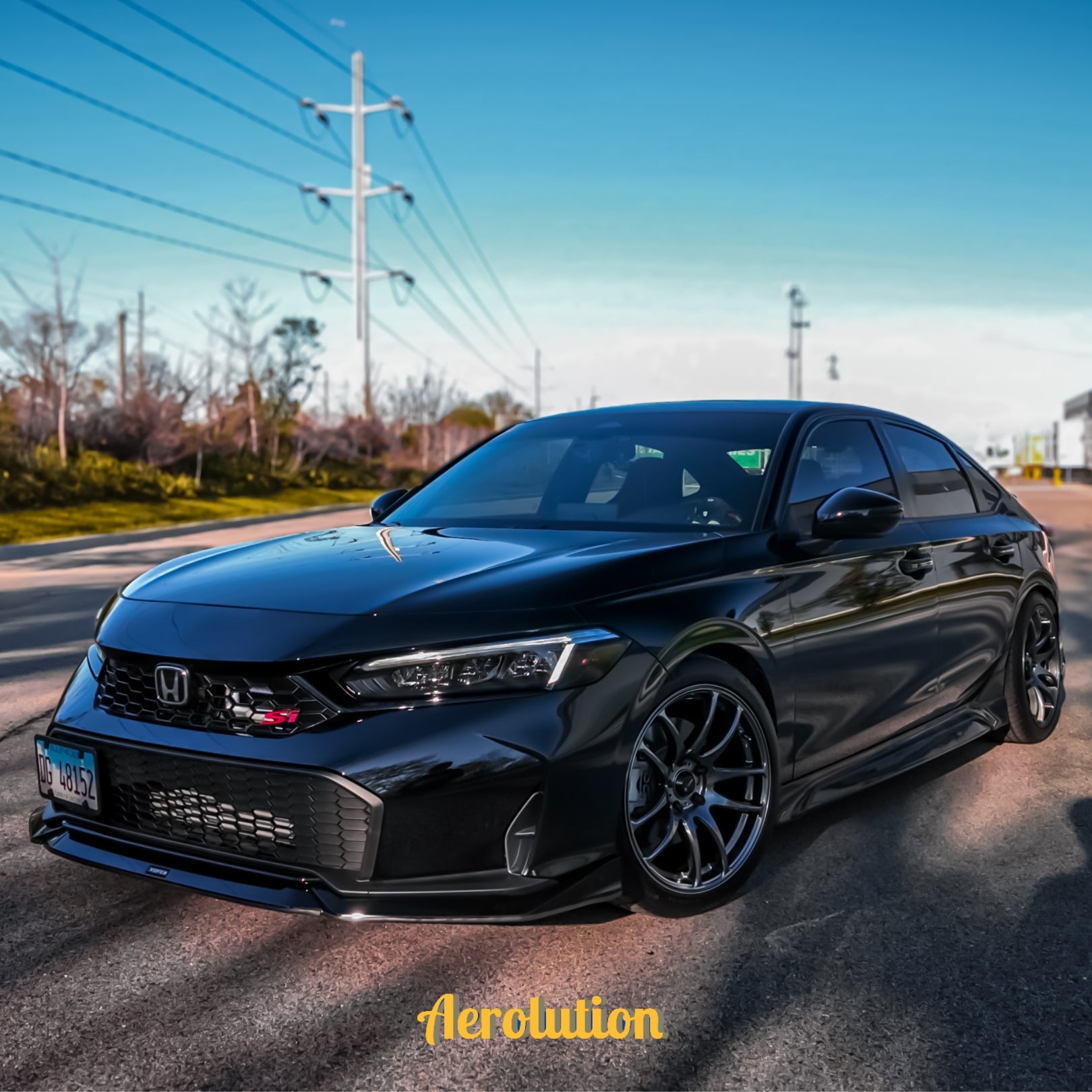 2025+ Honda Civic Yofer Front Lip - AeroLution – Aerolution Motorsports