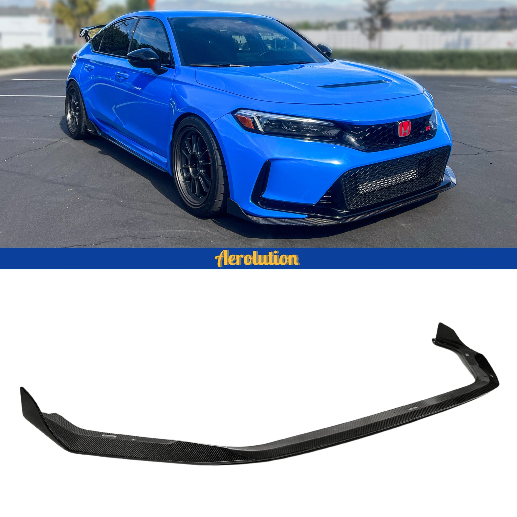 2023-2025 Honda Civic Type-R FL5 Carbon Fiber Front Lip – Aerolution ...