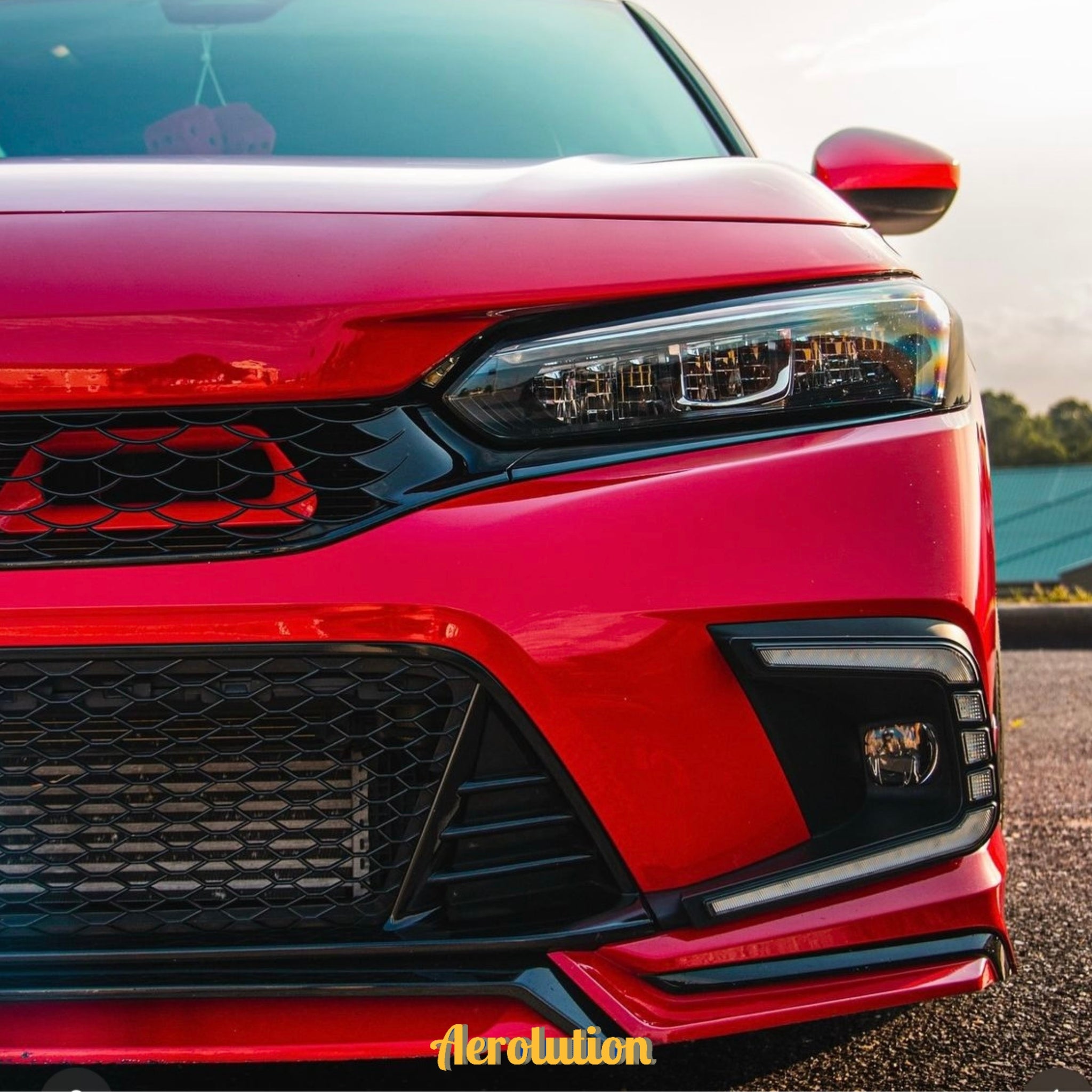 2022-2024 Honda Civic Sequential Front Fog Lights C Shape (FE1 FL1 FE2 ...