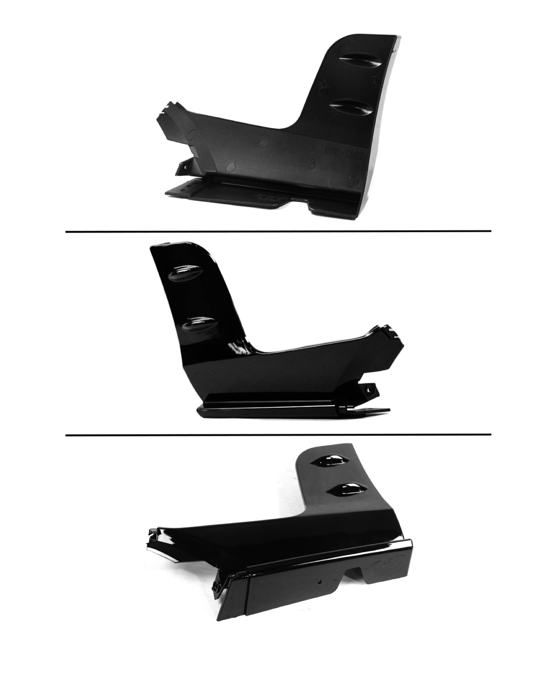 11th gen Honda Civic Aerolution V1 Diffuser with Corner Spats for ...