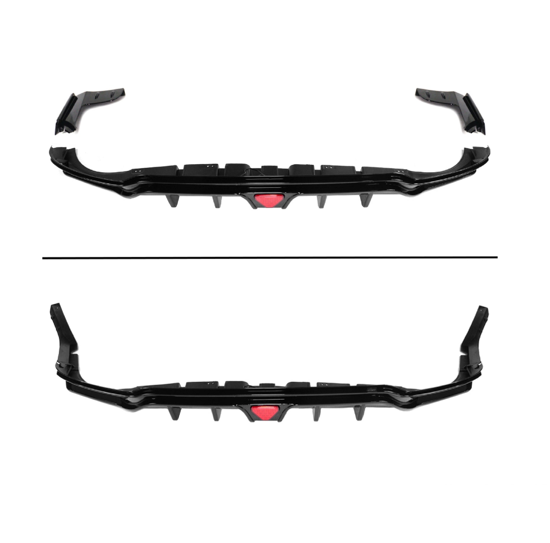 11th gen Honda Civic Aerolution V1 Diffuser with Corner Spats for ...