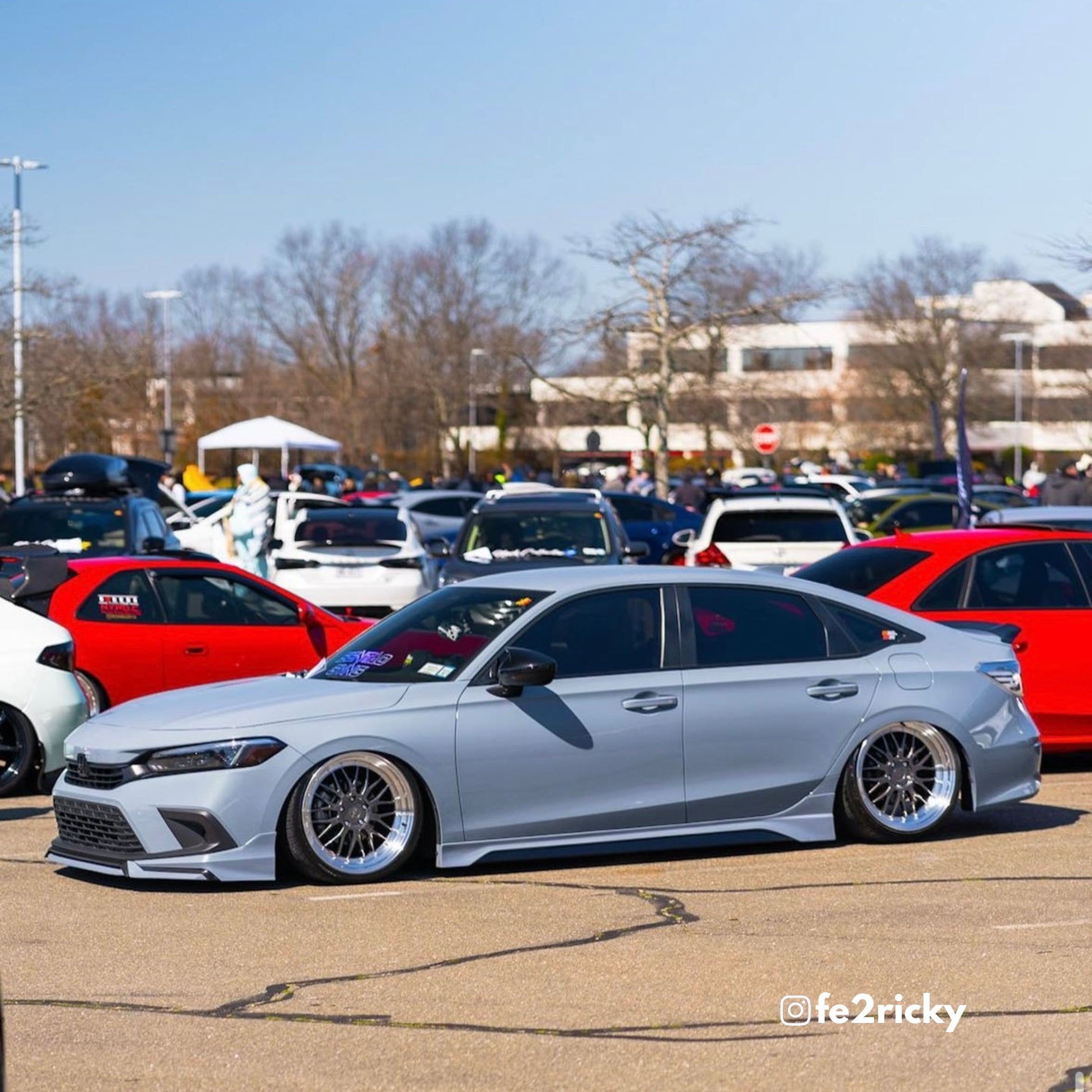 Yofer Side Skirt V1 For 2022-2024 Honda Civic (Si Sedan Hatchback ...