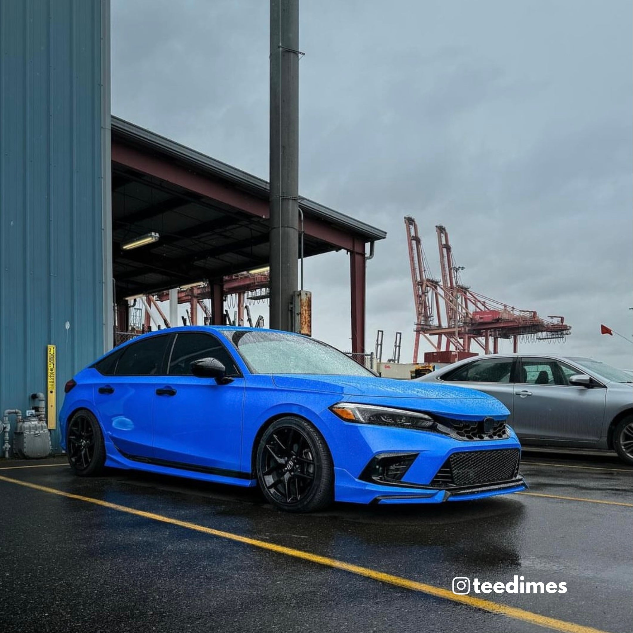 Type-R Style Lower Front Grill For 2022-23 Honda Civic – Aerolution ...