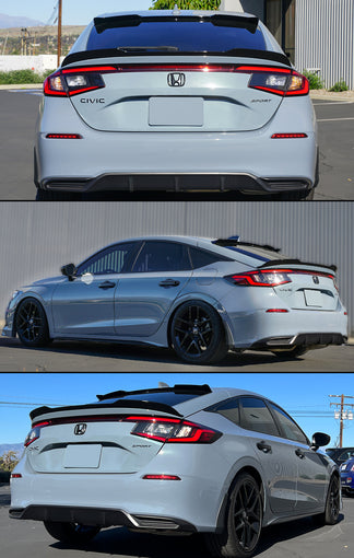 2022-2025 Honda Civic Hatchback High Kick Spoiler FL1 FL2 – Aerolution Motorsports
