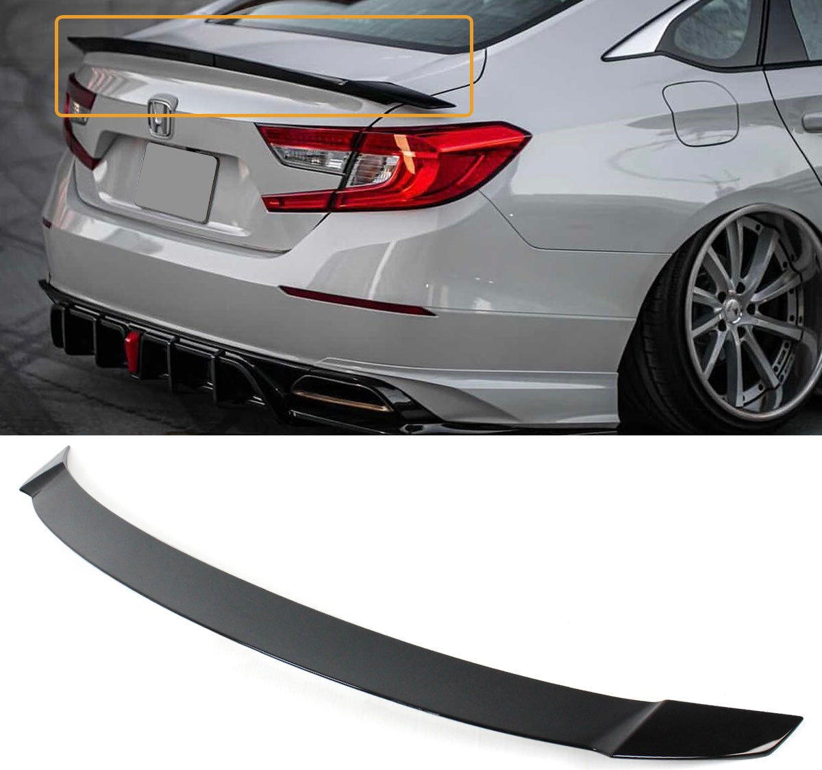 2018-2022 Honda Accord Trunk Spoiler Wing Yofer V3 – Aerolution Motorsports