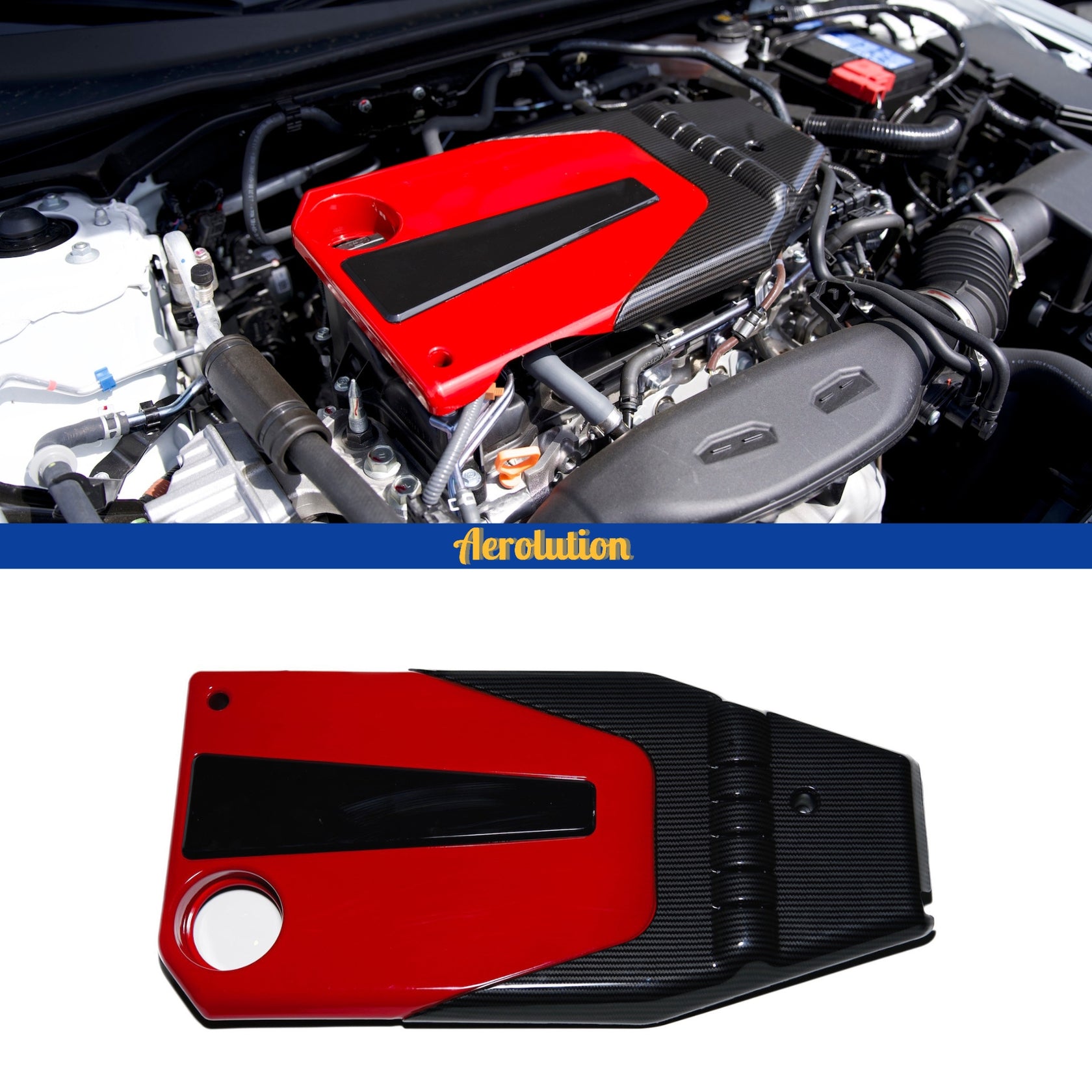 2022-2024 Honda Civic Type-R Style Engine Cover – Aerolution Motorsports