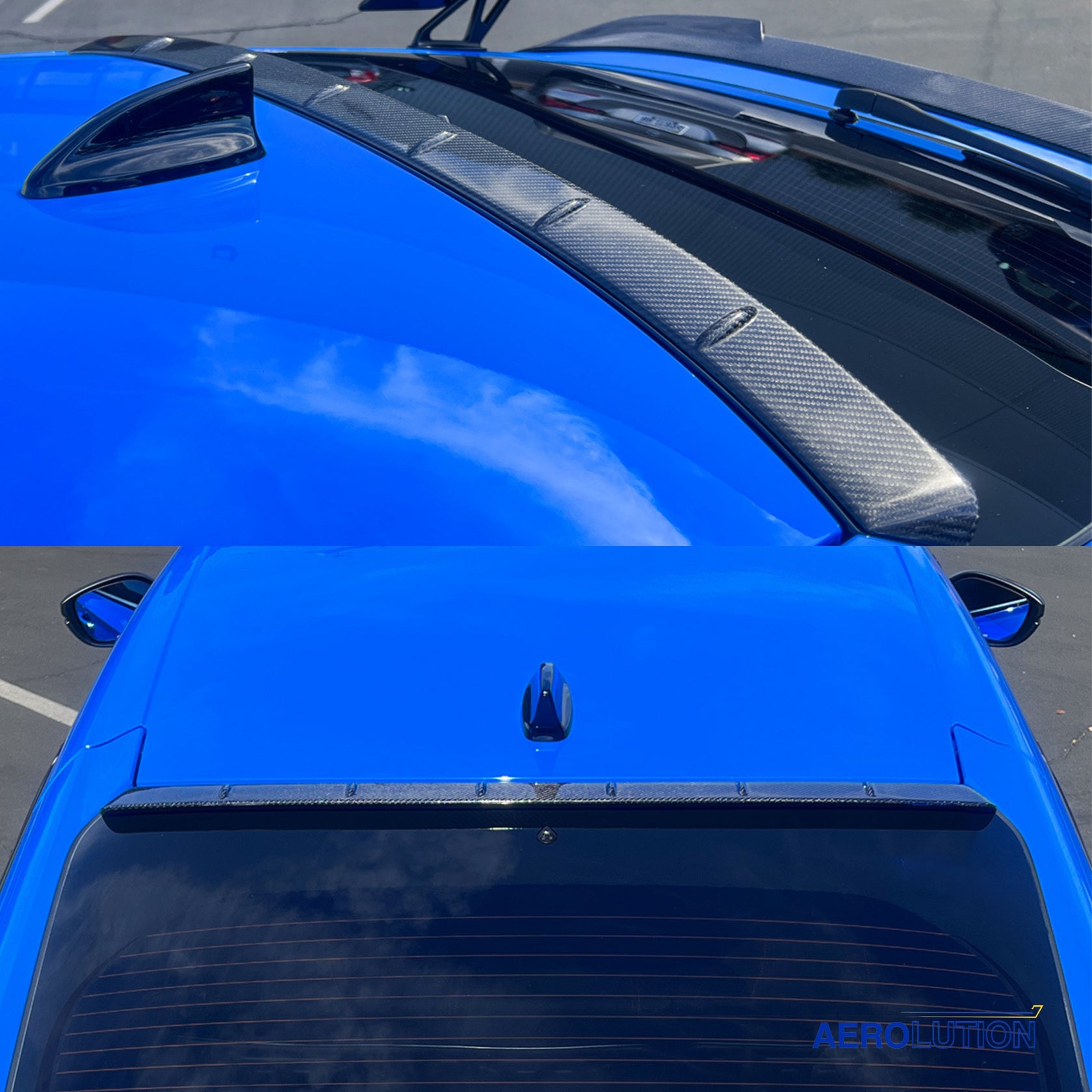 2023-2025 Civic Type-R FL5 Carbon Fiber Roof Spoiler – Aerolution ...