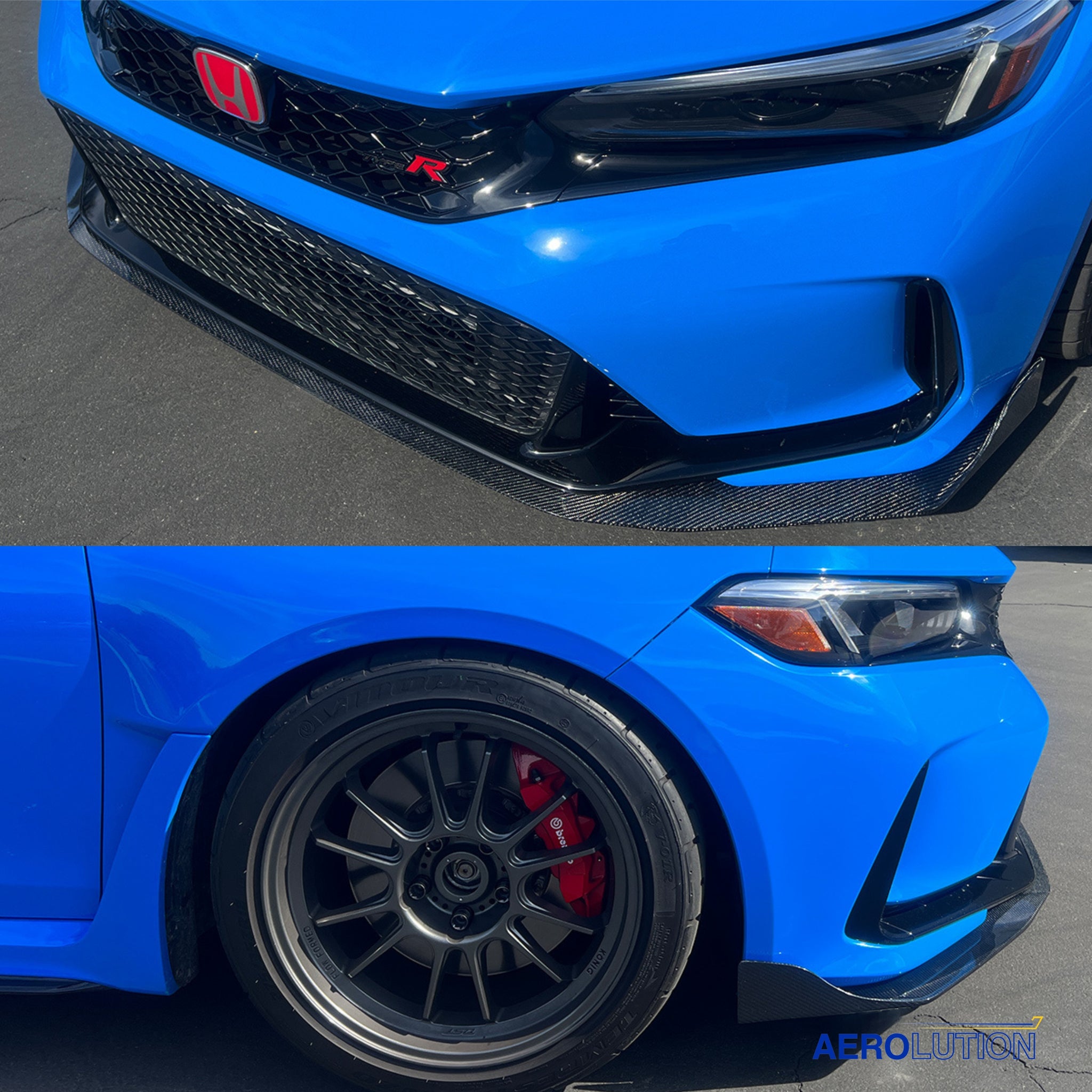 2023-2025 Honda Civic Type-R FL5 Carbon Fiber Front Lip – Aerolution ...