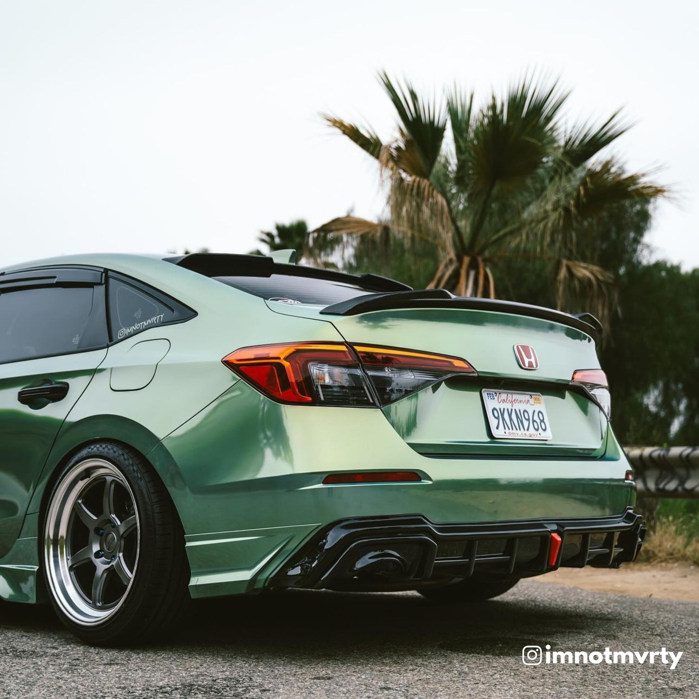 Yofer V2 LED Rear Diffuser For 2022-2024 Honda Civic – Aerolution ...